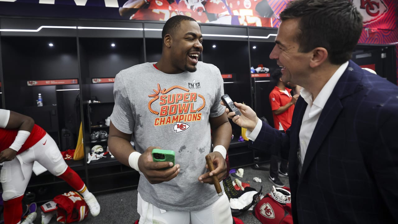 Chiefs HC Andy Reid on Chris Jones' clutch play in Super Bowl LVIII win ...