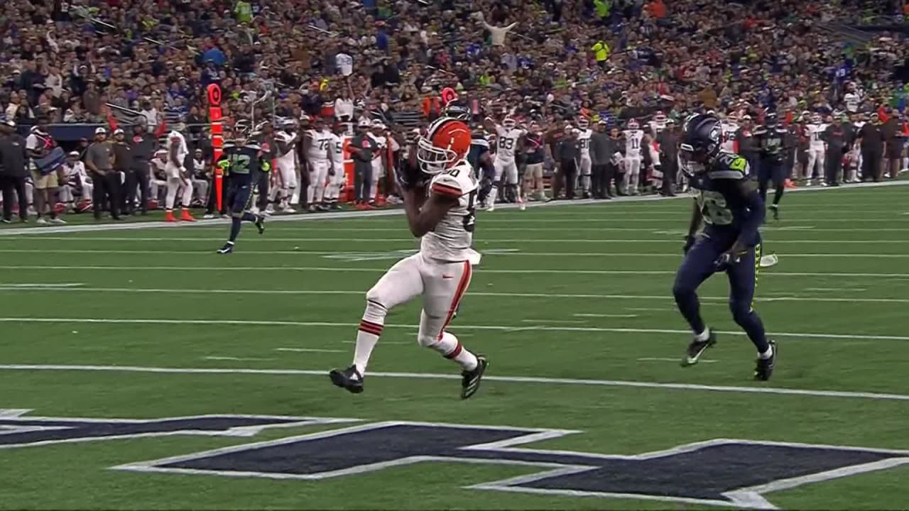 Can't-Miss Play: 46-yard TD bomb! Cleveland Browns quarterback DTR's ...