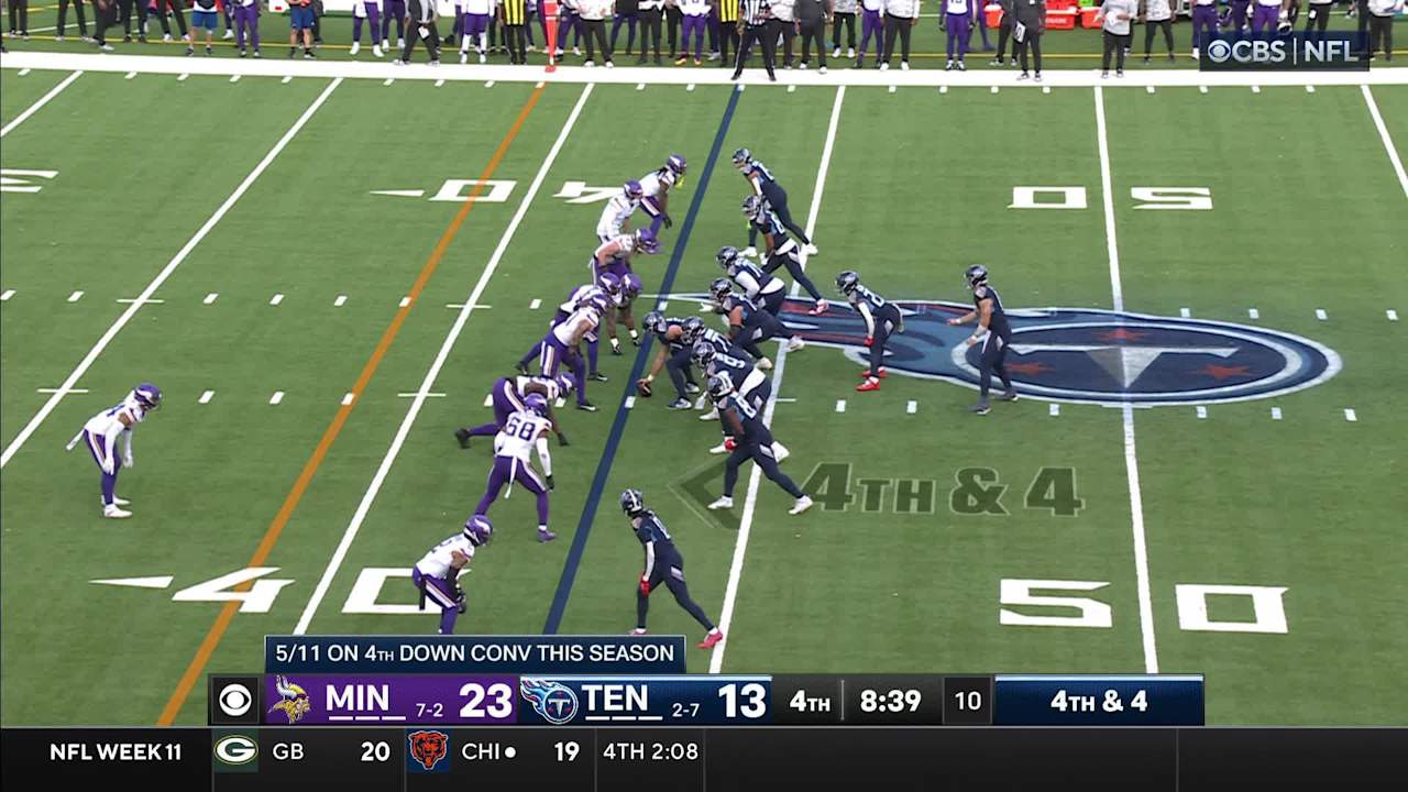 Minnesota Vikings' linebacker Patrick Jones' fourth-down sack is the ...