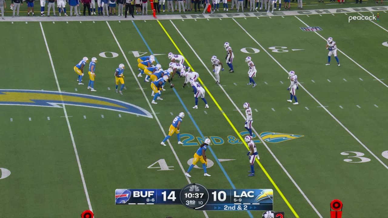 Los Angeles Chargers quarterback Easton Stick slams down turbo button ...