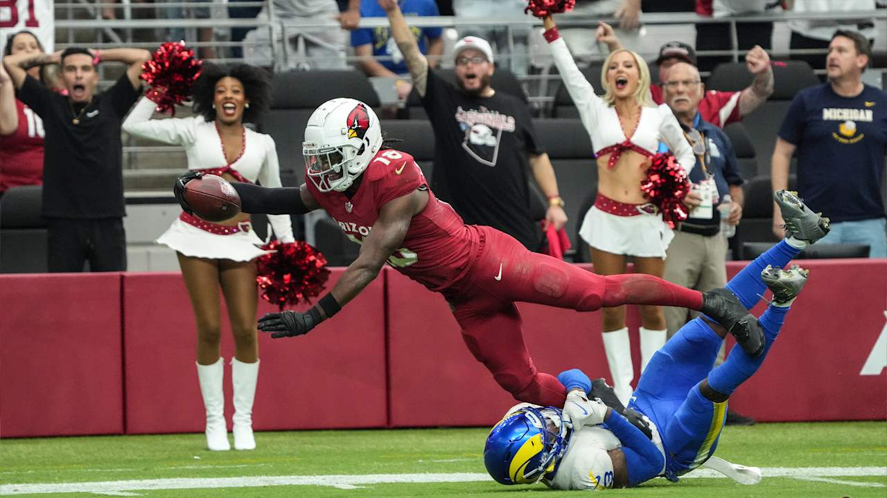 Cardinals rookie WR Marvin Harrison Jr. dazzles with two TDs in win ...