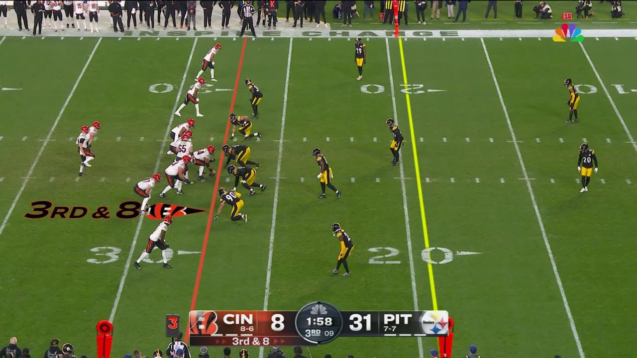 Cincinnati Bengals wide receiver Tee Higgins' sideline awareness is 100 ...