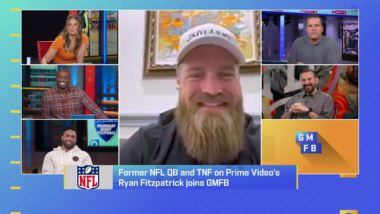 'TNF' on Prime Video's Ryan Fitzpatrick joins 'GMFB' to preview Green ...