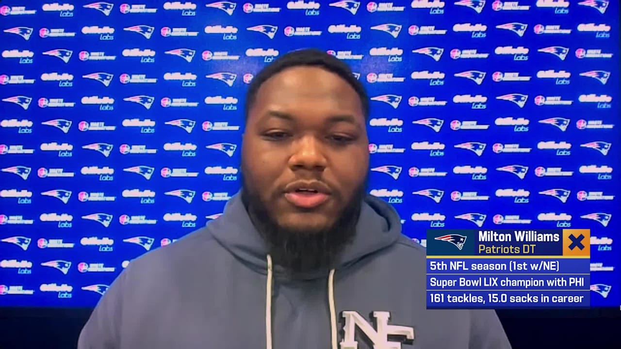 New England Patriots defensive tackle Milton Williams joins 'GMFB' to ...