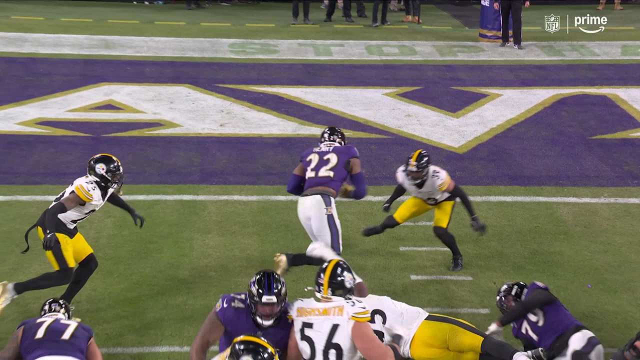 Baltimore Ravens running back Derrick Henry's fifth career playoff ...