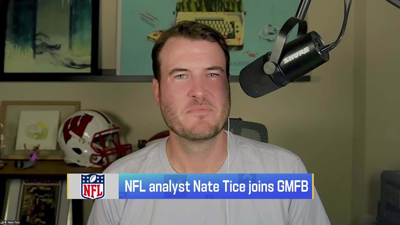 NFL analyst Nate Trice wakes up with "Good Morning Football"