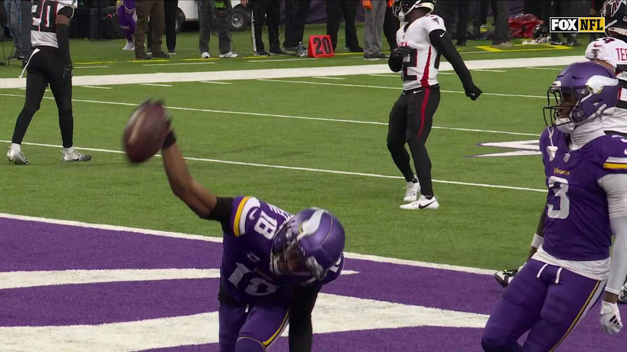 Every Minnesota Vikings wide receiver Justin Jefferson catch from 2-TD ...
