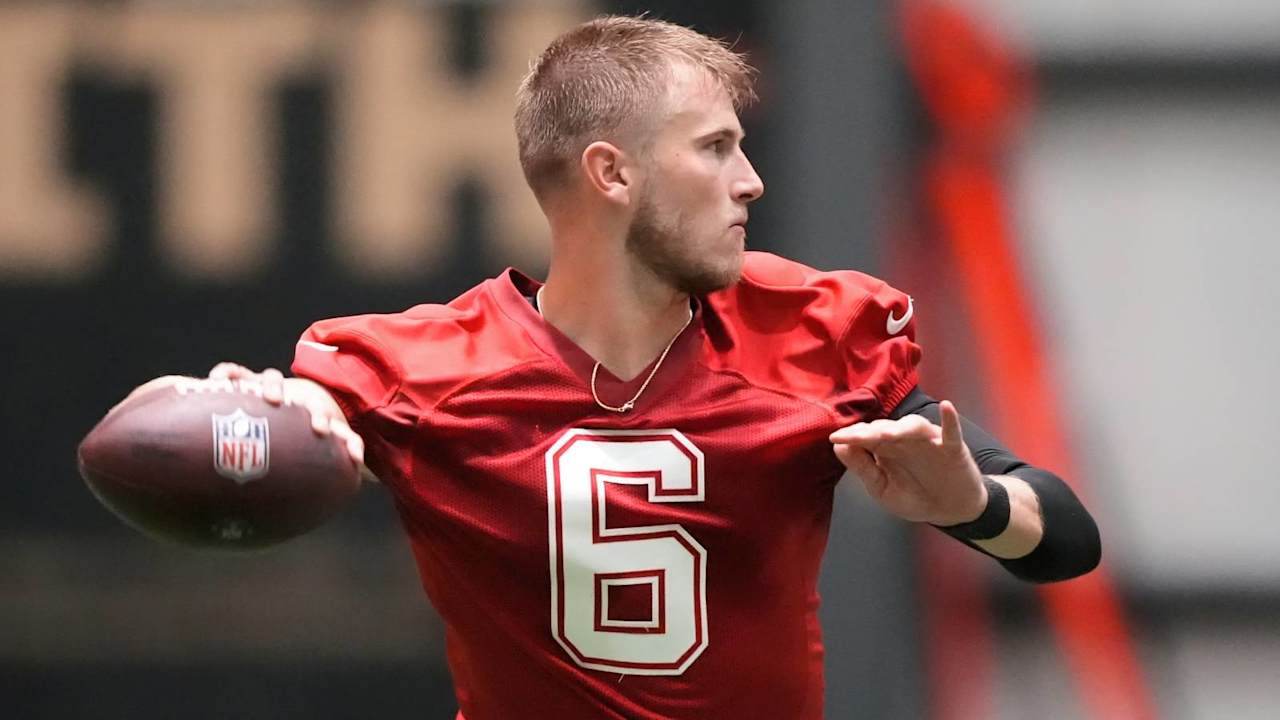 Saints rookie Tyler Shough on QB battle in New Orleans: 'That's all you ...