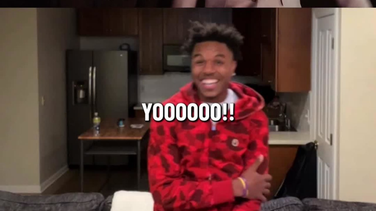 Kyren Lacy hypes up Washington Commanders quarterback Jayden Daniels ...