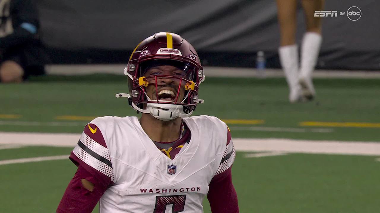 Washington Commanders quarterback Jayden Daniels' best plays from ...
