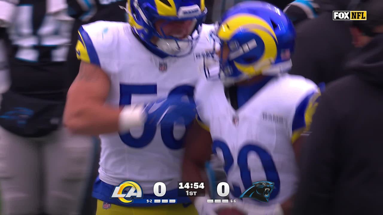 Los Angeles Rams running back Ronnie Rivers uncorks 46-yard kick return ...