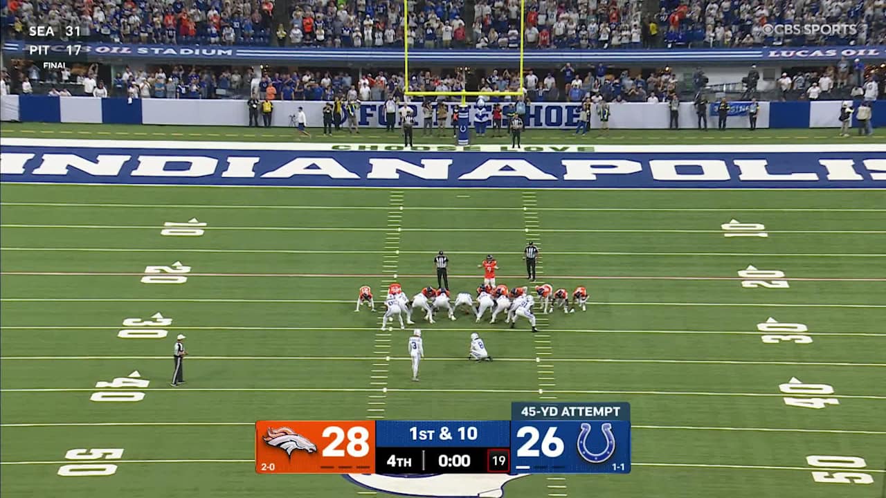 Can't-Miss Play: Indianapolis Colts kicker Spencer Shrader caps off ...