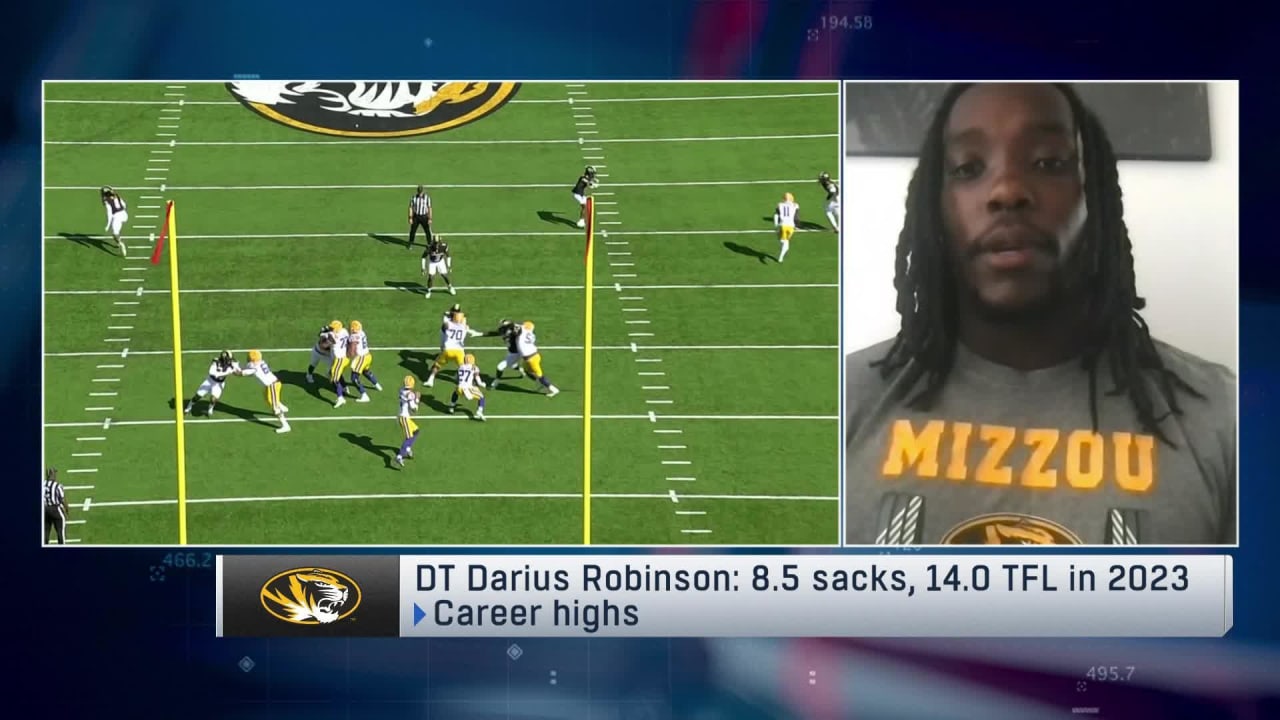 Missouri defensive linebacker Darius Robinson joins 'Path to the Draft ...