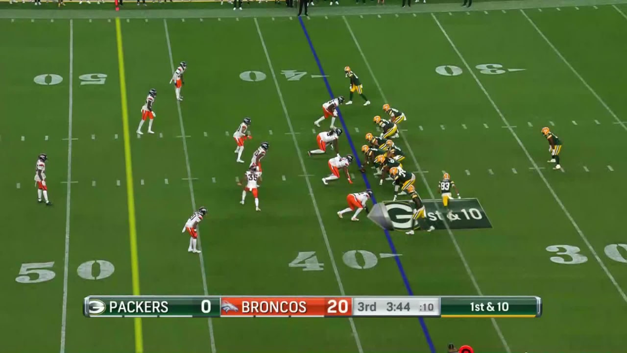 Denver Broncos linebacker Dondrea Tillman makes nifty tackle of Green ...
