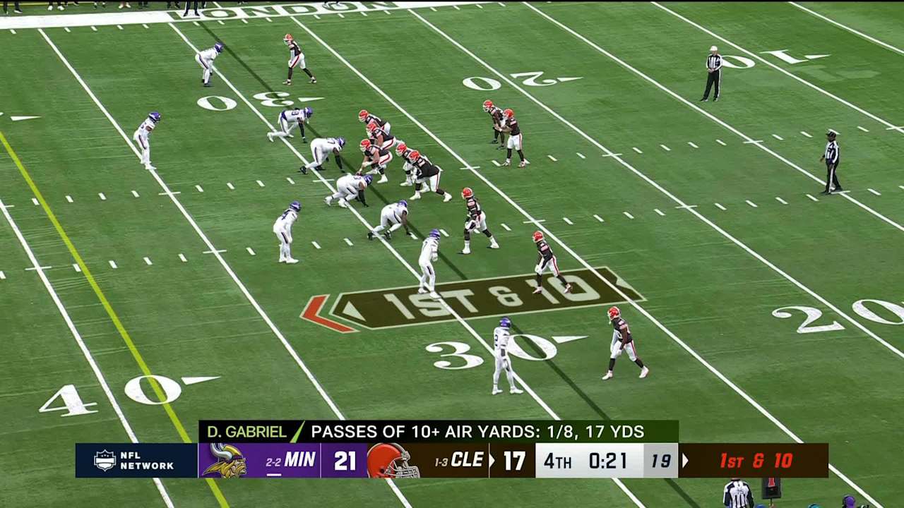 Quarterback Dillon Gabriel's 22-yard dart to wide receiver Isaiah Bond ...