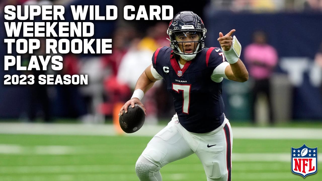 Top rookie plays | Super Wild Card Weekend