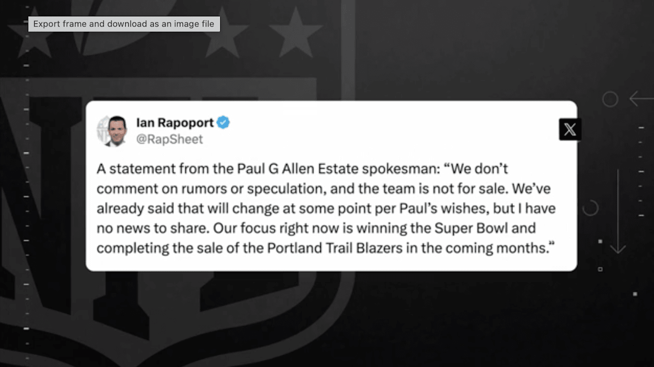 NFL Insider Ian Rapoport addresses Seattle Seahawks ownership rumors ...