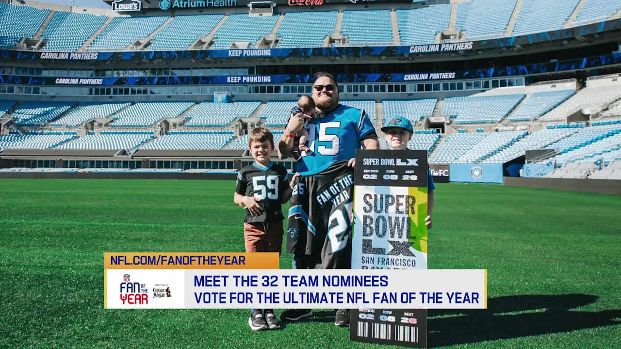 Carolina Panthers 'Fan of the Year' | 'GMFB'