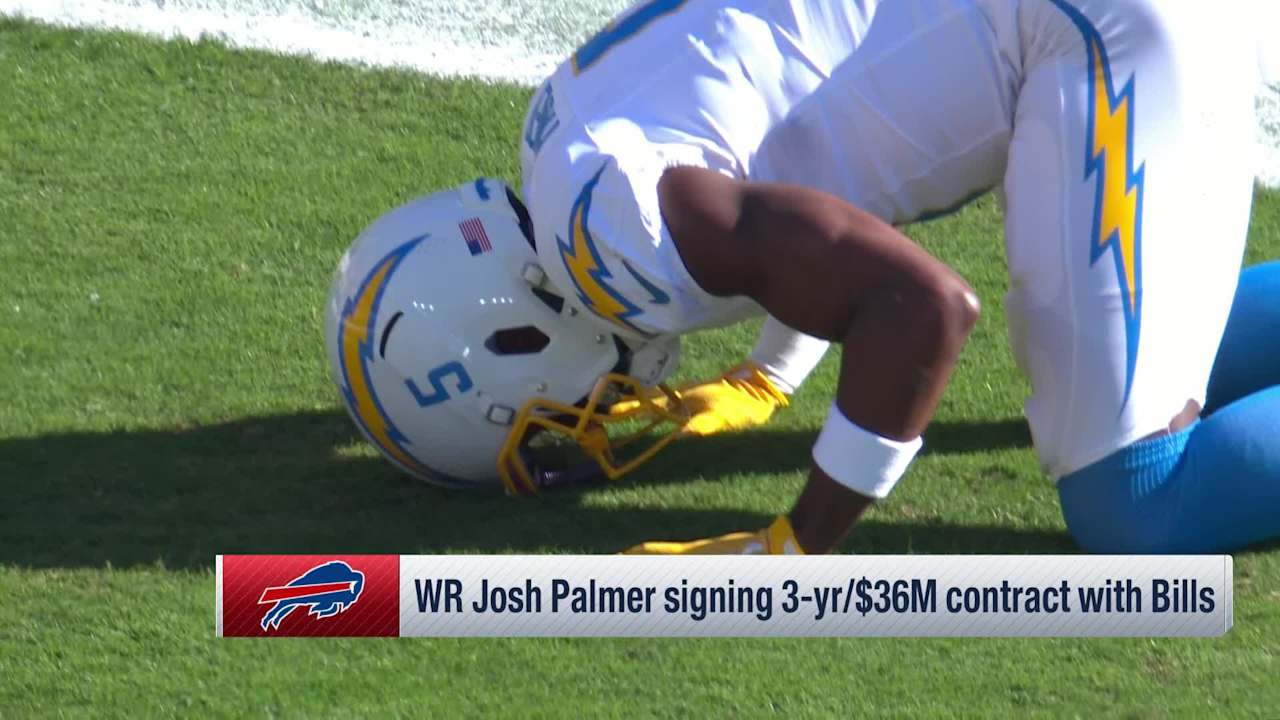 NFL Network's Ian Rapoport: Wide receiver Josh Palmer inks three-year ...