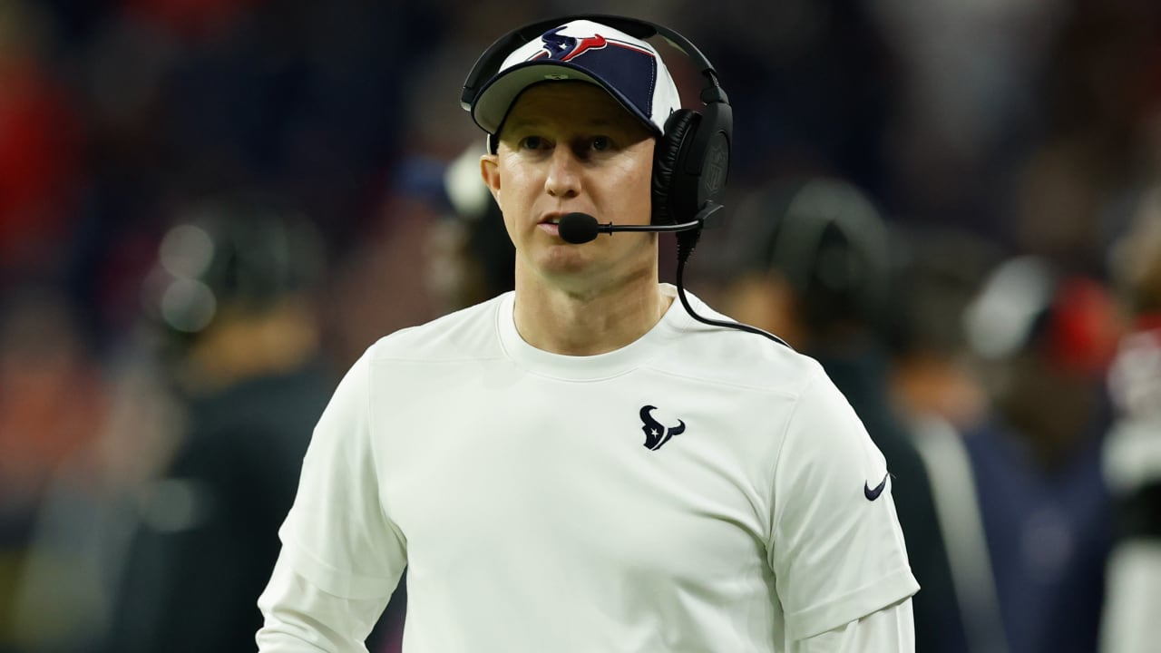 Texans OC Bobby Slowik: Offseason moves take 'all limits off whatever ...