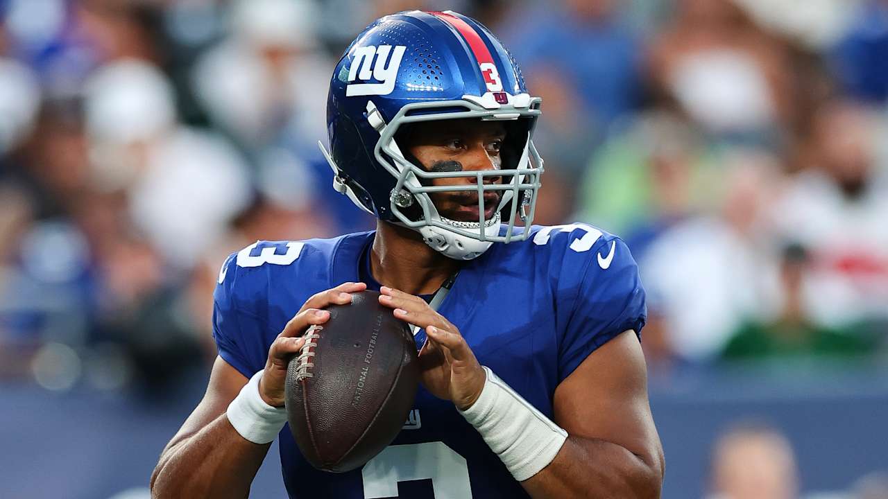 Giants WR Darius Slayton: QB Russell Wilson is 'disgustingly consistent ...