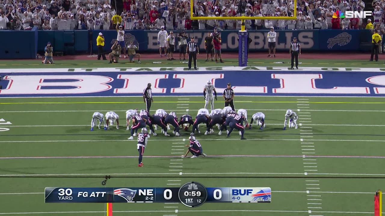 New England Patriots kicker Andres Borregales' 30-yard field goal opens ...
