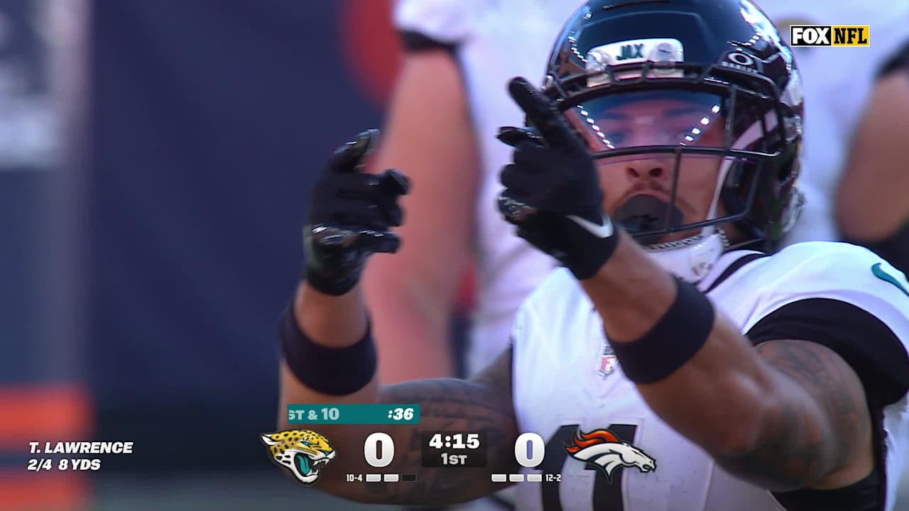 Jacksonville Jaguars quarterback Trevor Lawrence's laser hits wide ...