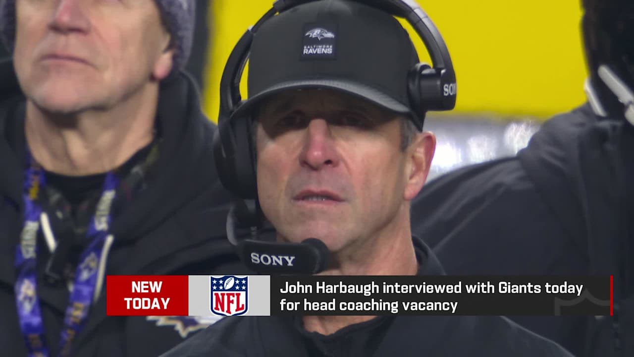 Former Baltimore Ravens head coach John Harbaugh interviewed with New ...
