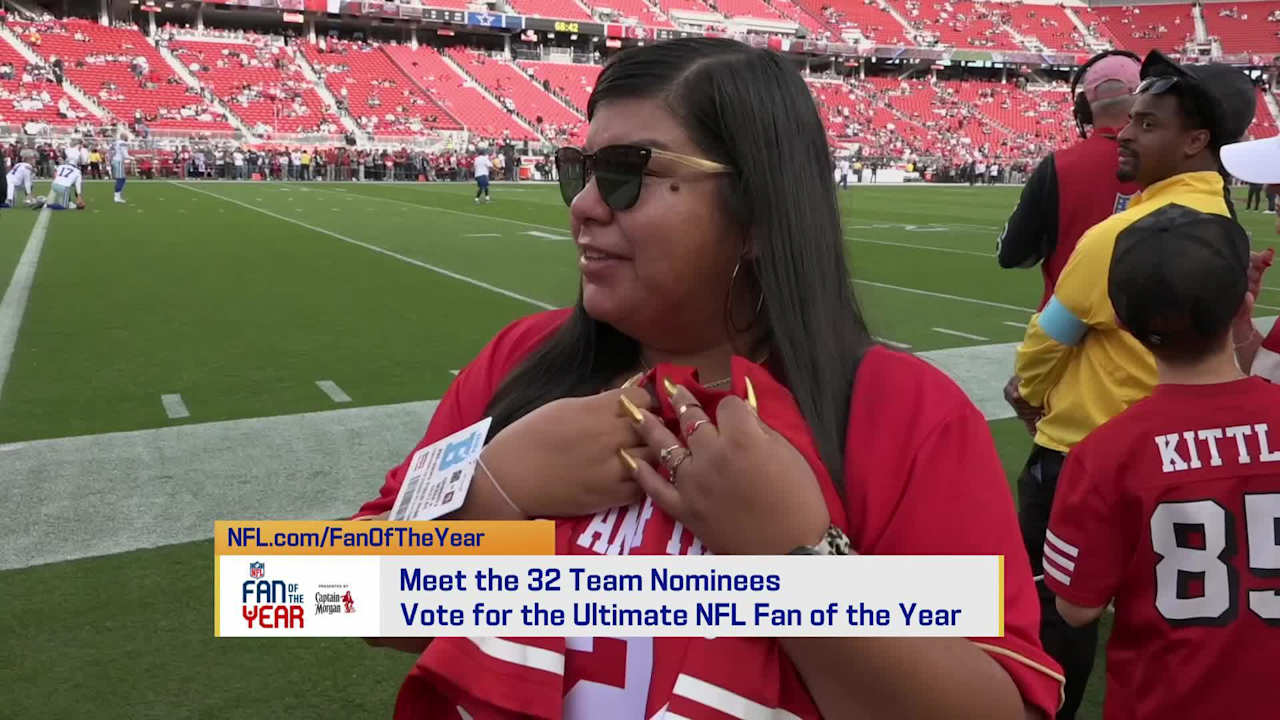 San Francisco 49ers 'Fan of the Year' | 'GMFB'