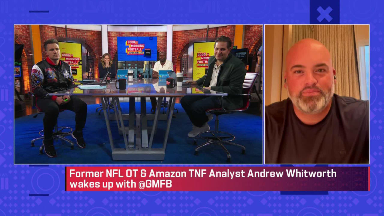 Amazon 'Thursday Night Football' Analyst Andrew Whitworth on matchups ...