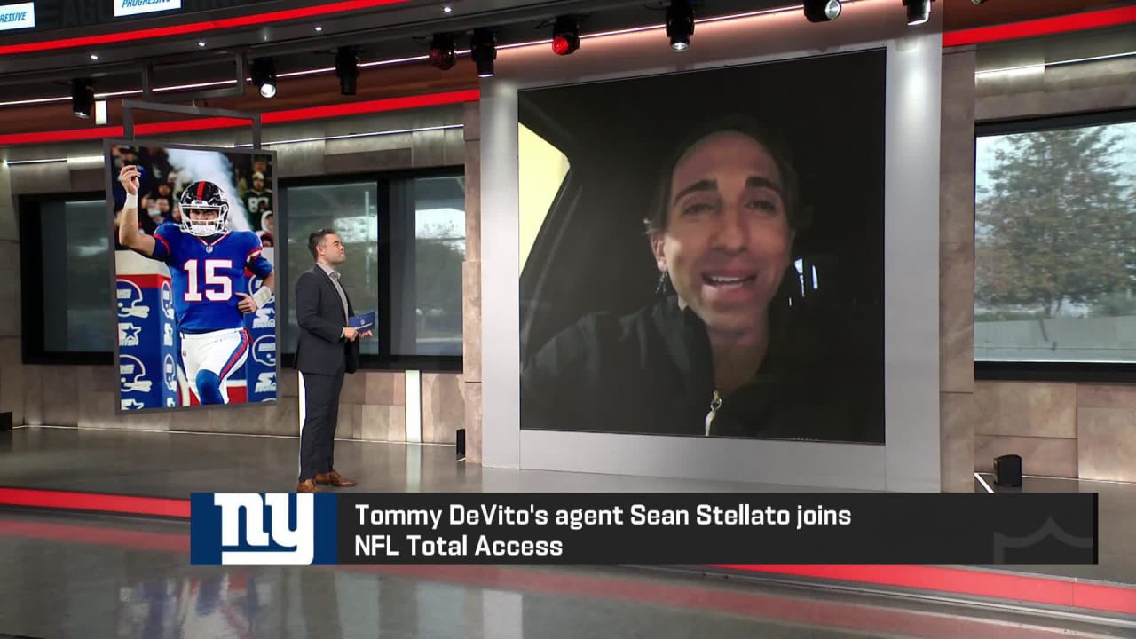 Sean Stellato, Tommy DeVito's agent, joins 'NFL Total Access' after QB ...