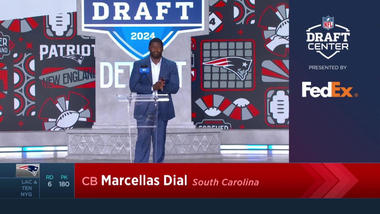 New England Patriots select cornerback Marcellas Dial with No. 180 pick ...