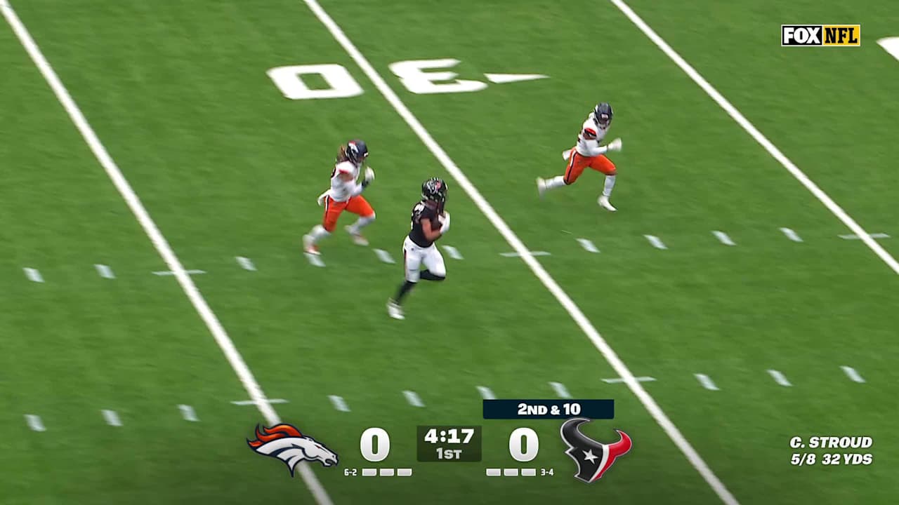 Houston Texans quarterback Stroud pinpoints tight end Schultz for 47 ...