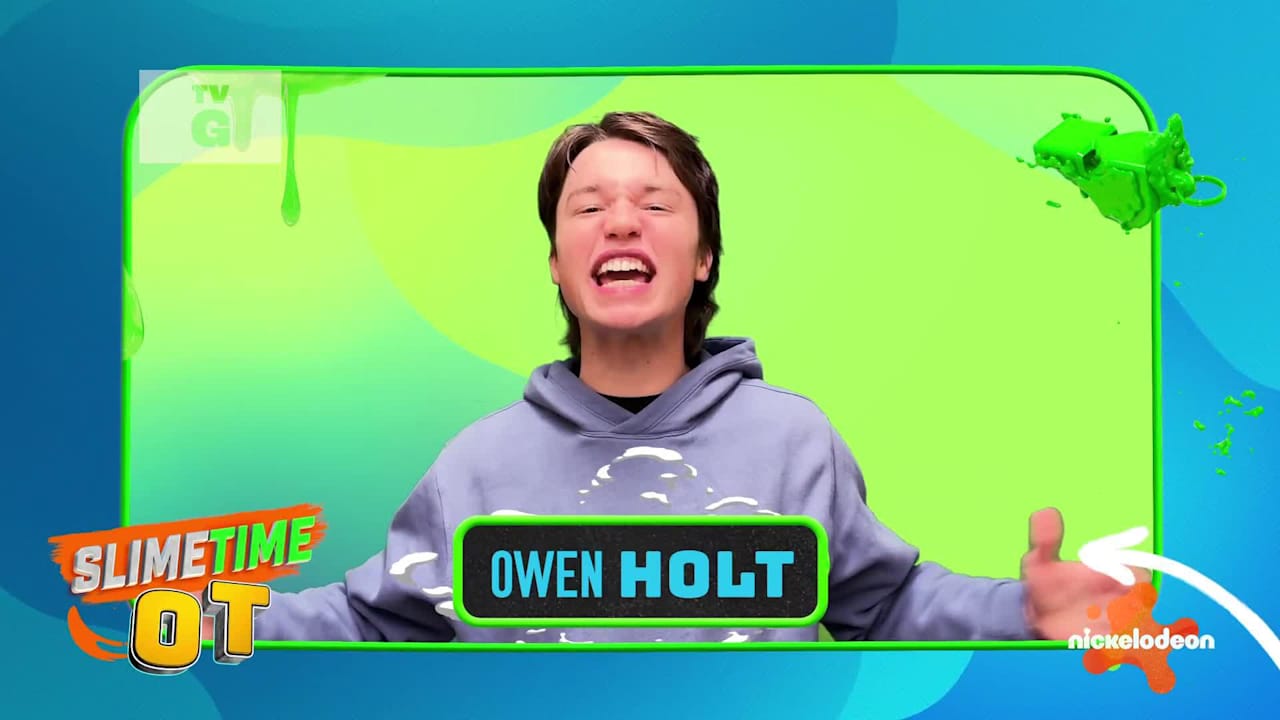 Slimetime YouTuber Owen Holt : Best Nickelodeon Game moments | ‘NFL Slimetime’