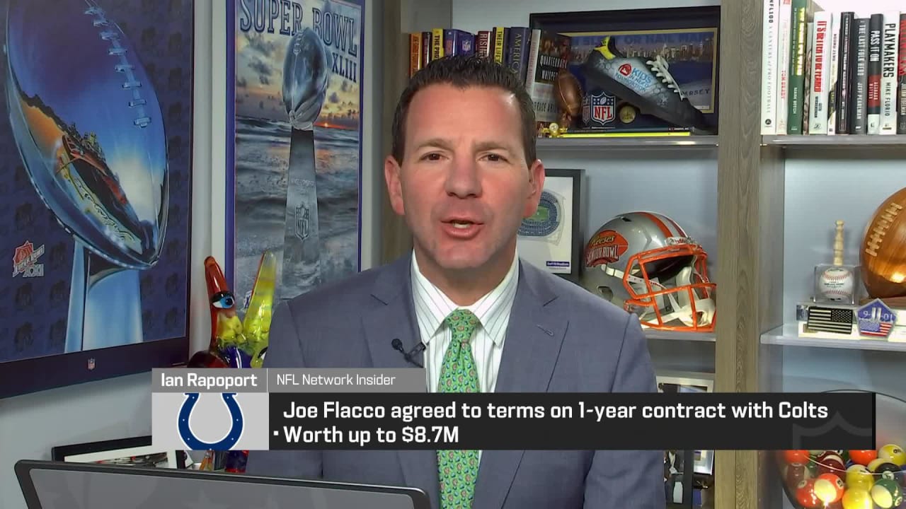NFL Network's Ian Rapoport: Quarterback Joe Flacco signing with ...