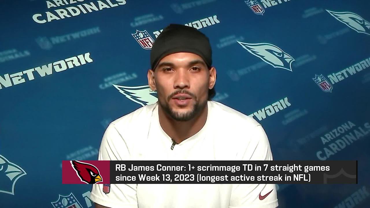 Arizona Cardinals running back James Connor joins 'The Insiders' for ...
