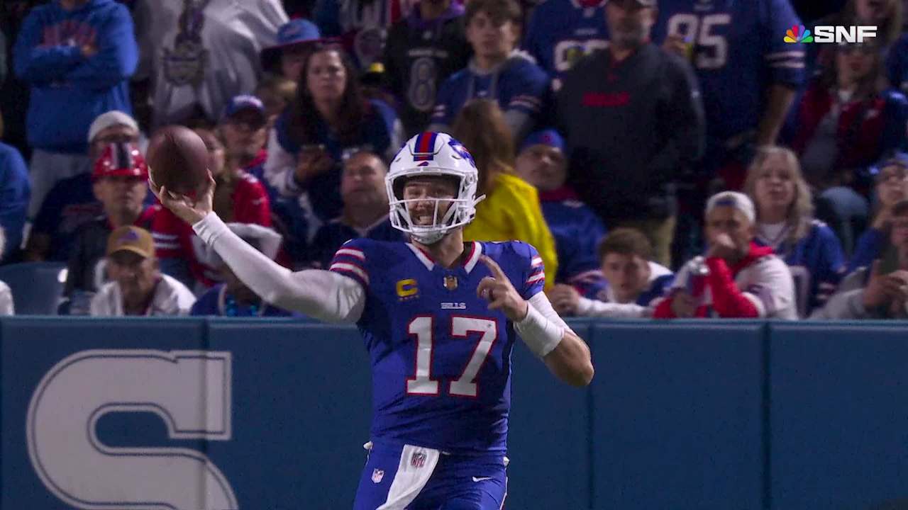 Buffalo Bills quarterback Josh Allen's best plays from four-touchdown game vs. Baltimore Ravens ...