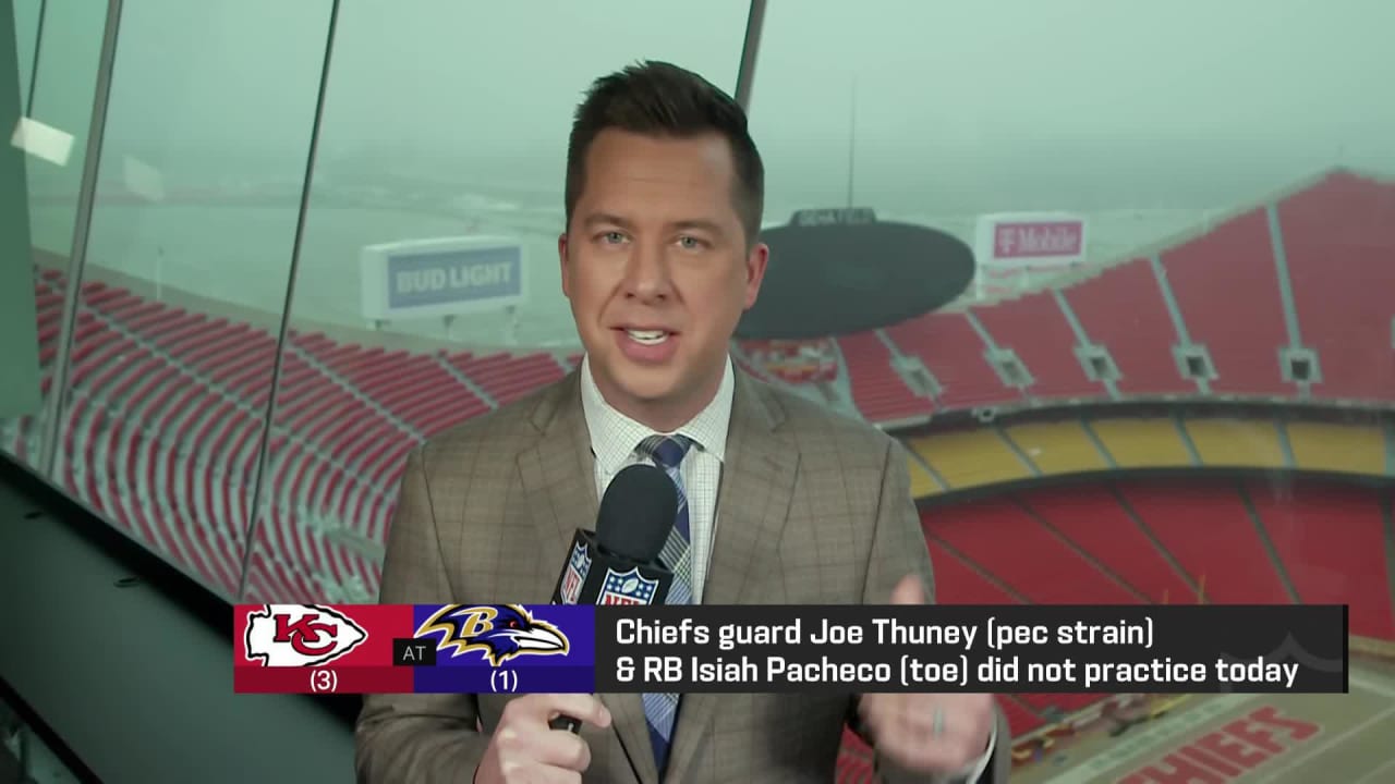 NFL Network James Palmer's Wednesday injury updates on guard Joe Thuney ...