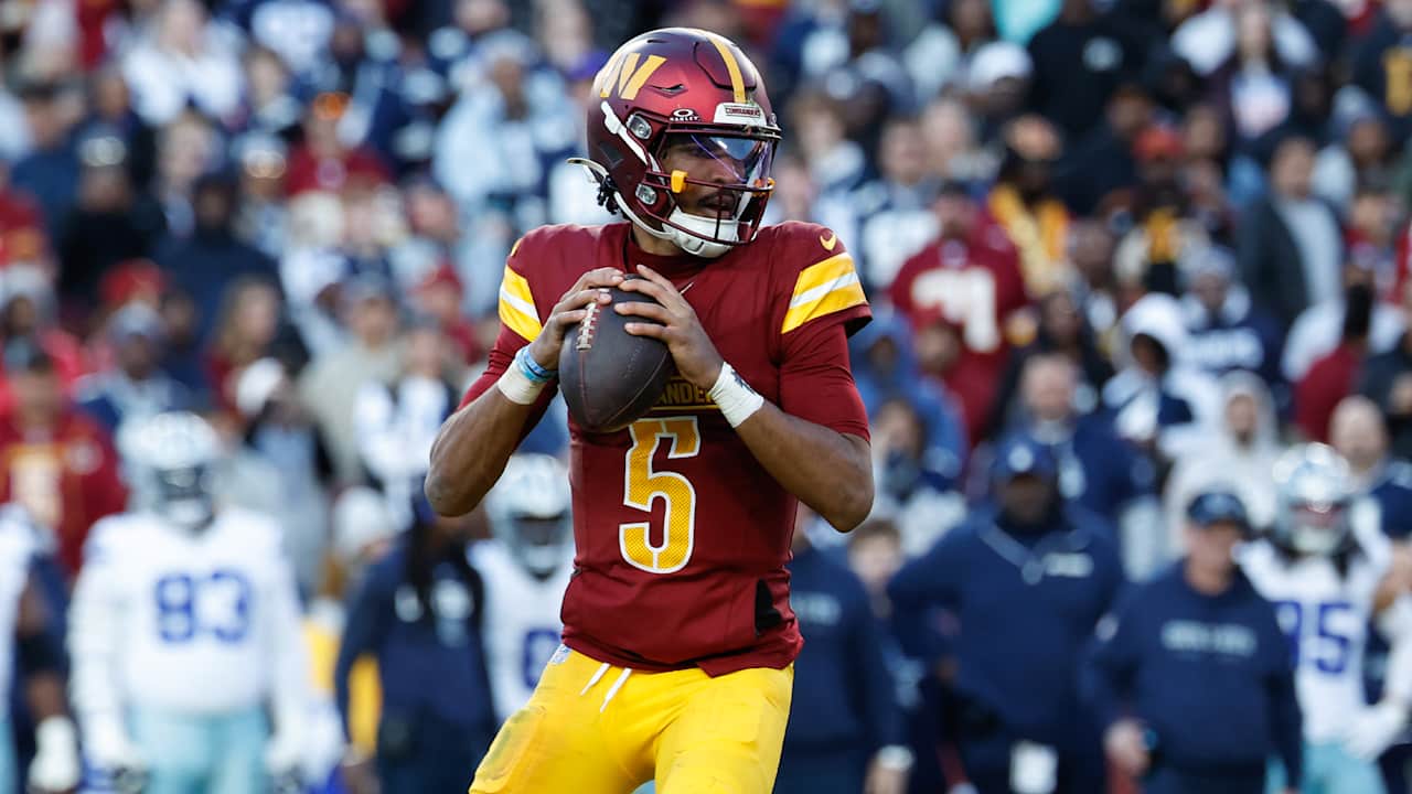 Commanders QB Jayden Daniels on whether he's hitting rookie wall: 'I ...