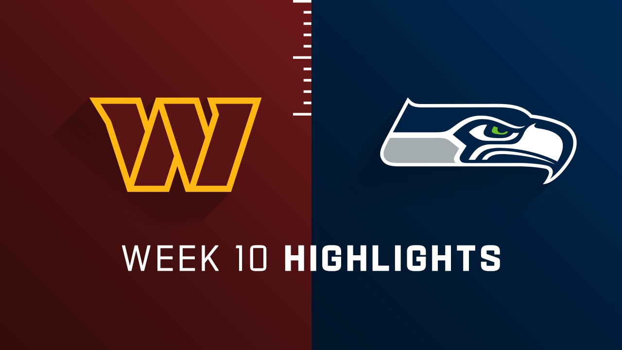 Washington Commanders Vs Seattle Seahawks Highlights Week 10