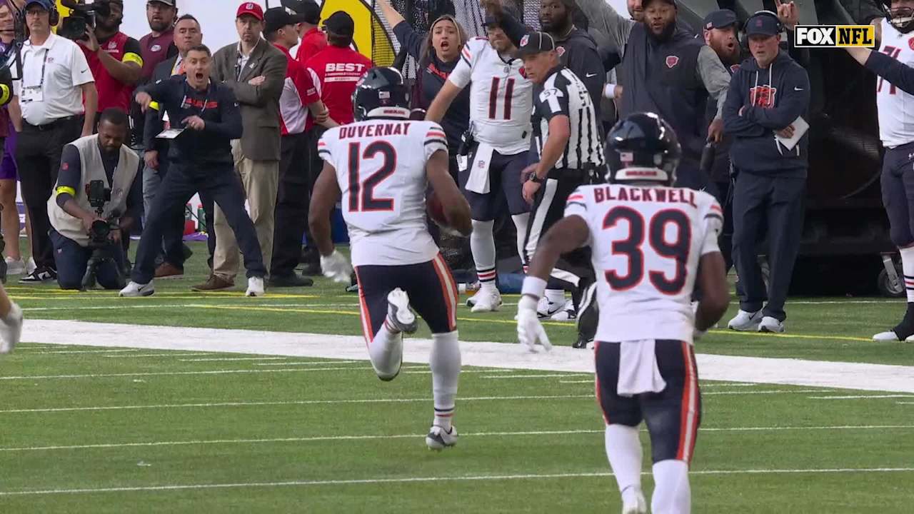Chicago Bears wide receiver Devin Duvernay's 56-yard kick return gets ...