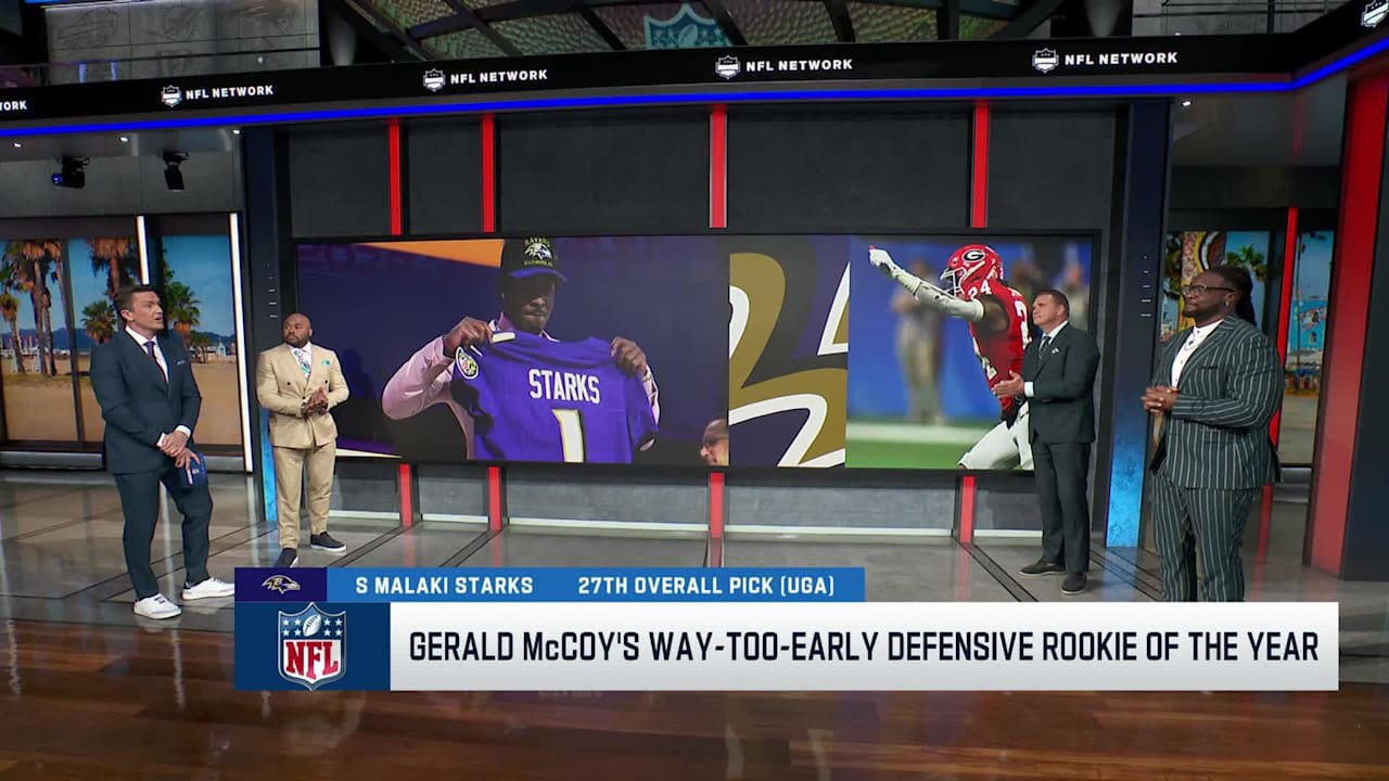 Gerald McCoy: Baltimore Ravens safety Malaki Starks will win Defensive ...