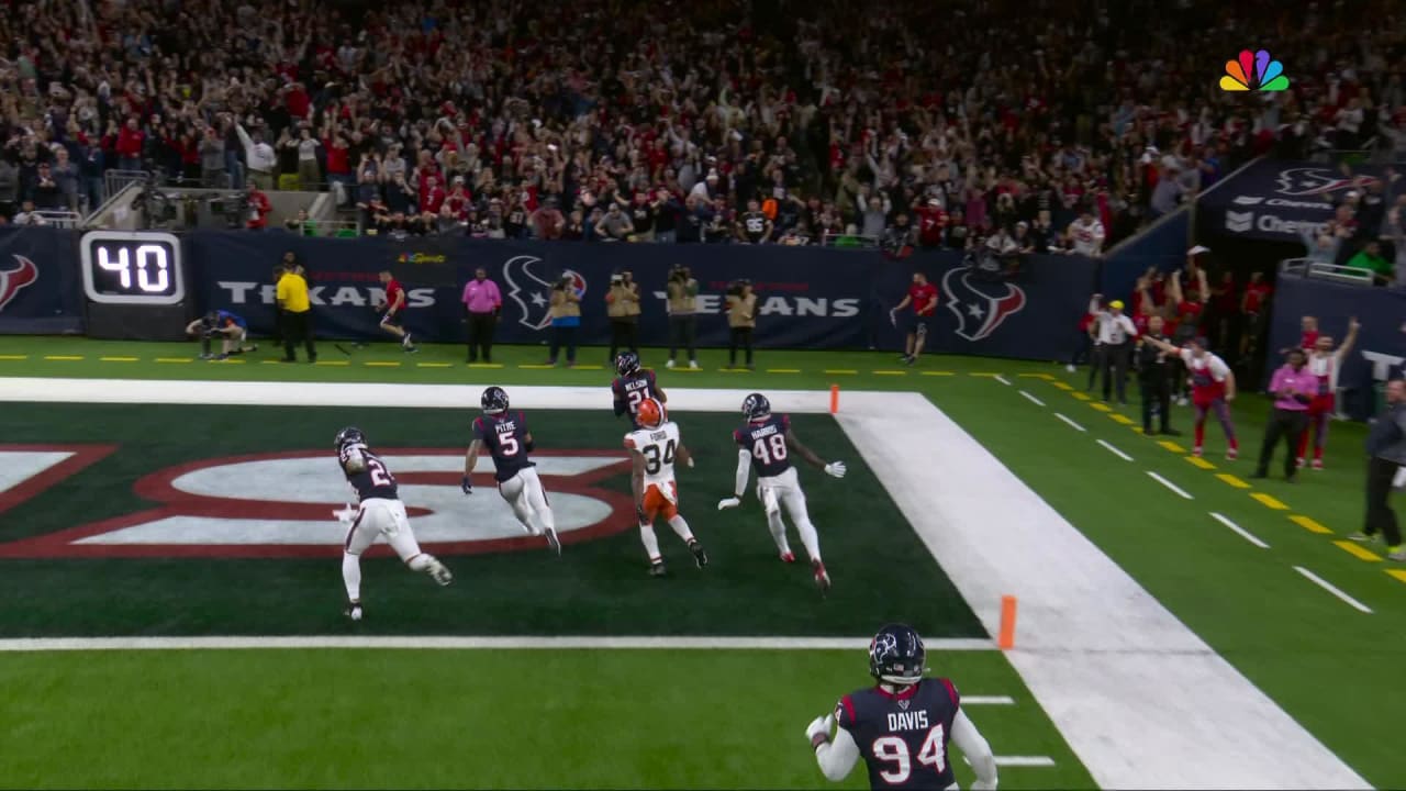 Can't-Miss Play: PICK-SIX! Cleveland Browns cornerback Steven Nelson ...