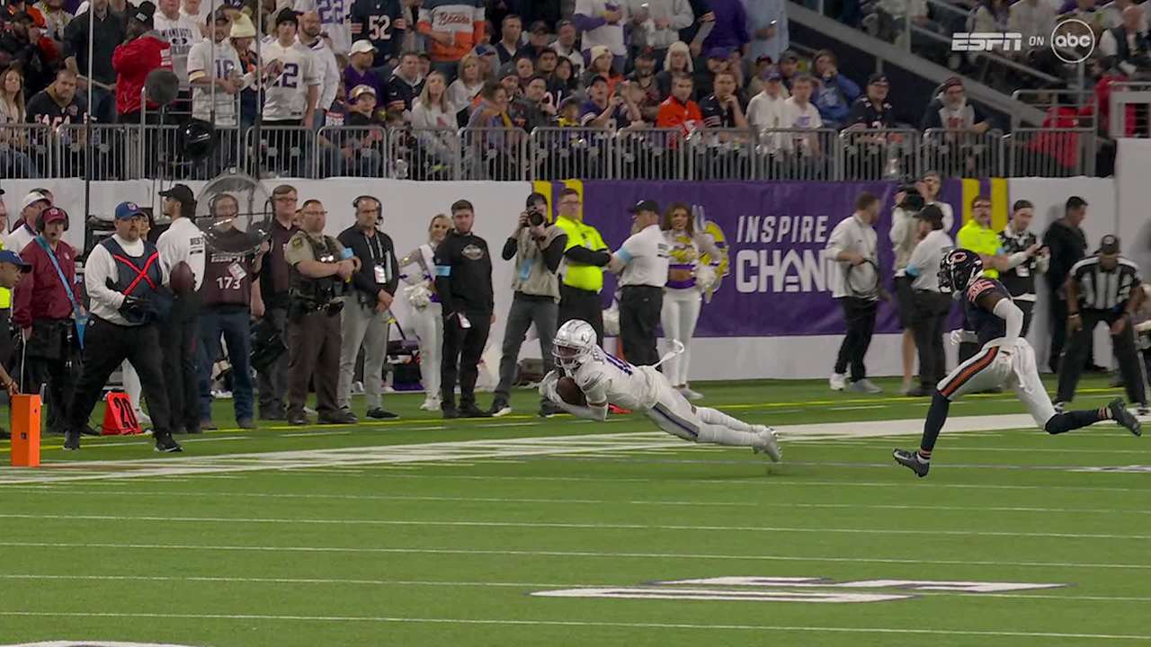 Minnesota Vikings wide receiver Justin Jefferson showcases freakish athleticism on diving catch