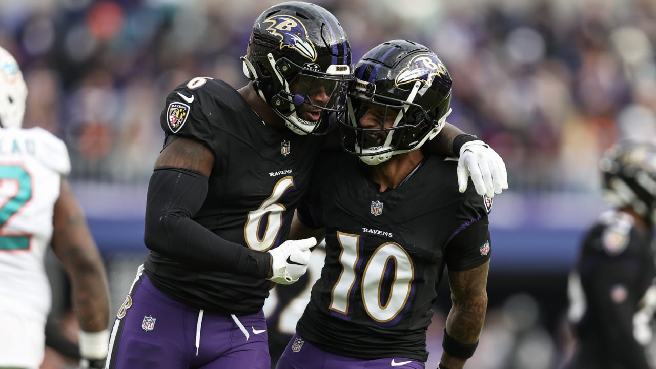 Ravens lock up AFC’s top seed, AFC North title with win over Dolphins