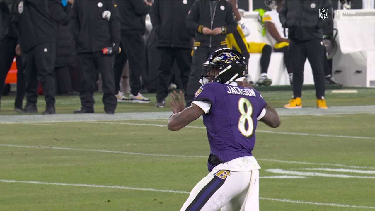 Baltimore Ravens quarterback Lamar Jackson's best plays from 2-TD game ...