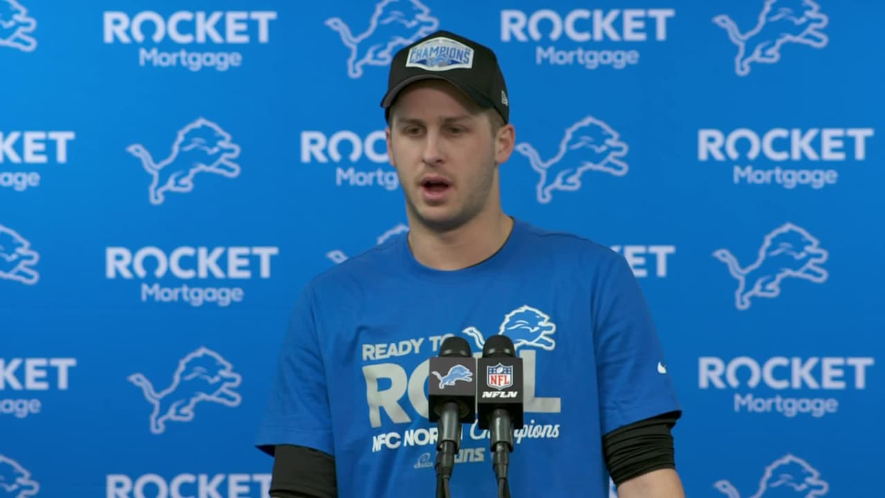Detroit Lions quarterback Jared Goff: Lions clinching NFC's No. 1 seed is 'step one' of team's goals