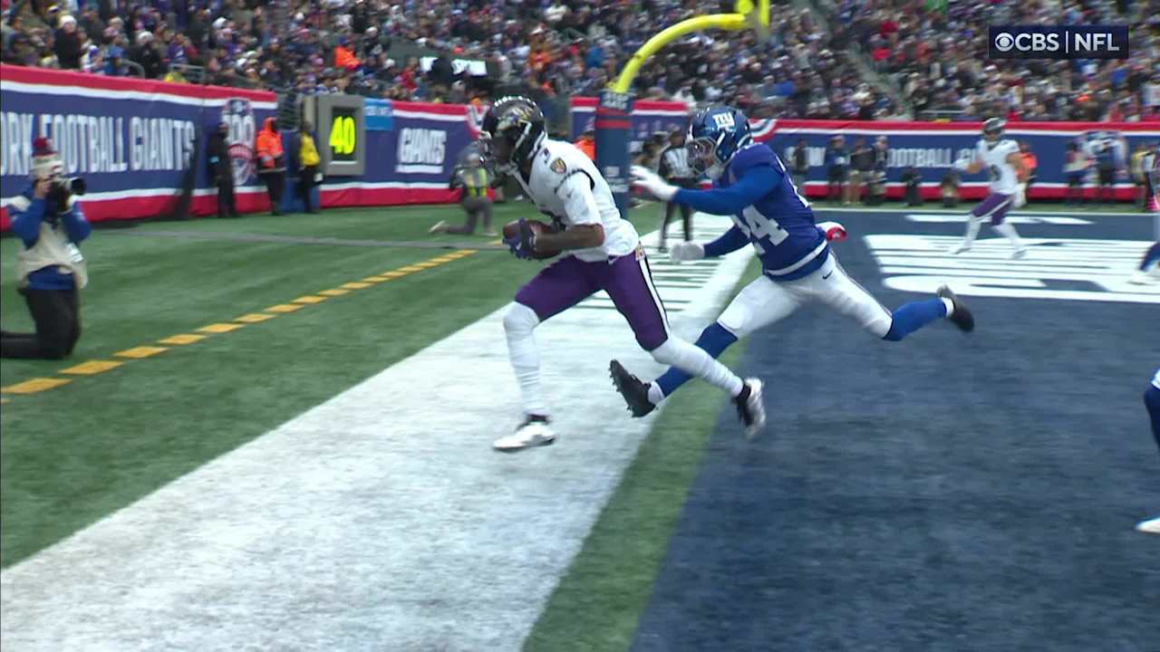 Baltimore Ravens' quarterback Lamar Jackson and wide receiver Rashod ...