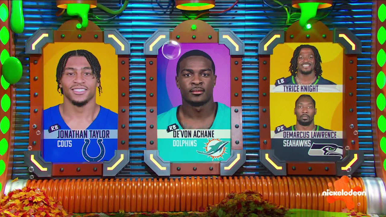 Sandy Cheeks announces Seattle Seahawks linebacker Tyrice Knight and ...