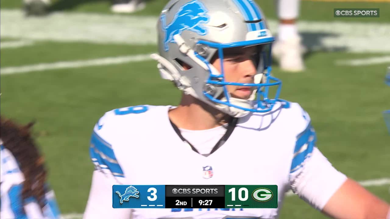 Detroit Lions kicker Jake Bates puts Lions on scoreboard with 30-yard FG